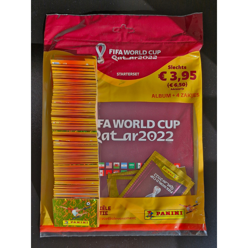 Panini World Cup Qatar 2022 Stickers - Complete Set - Orange Edition ...